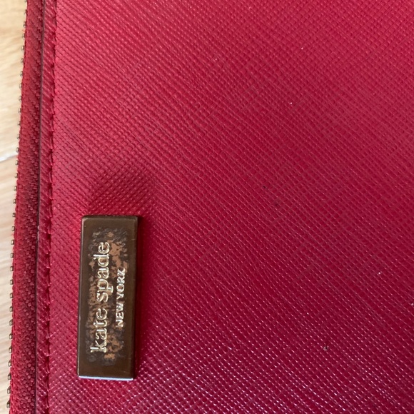 kate spade | Bags | Red Kate Spade Wallet | Poshmark